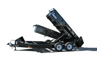 Danco Dual Dump Trailer - Lawn & Landscape