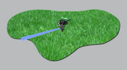 Area Programmable Sprinkler - Lawn & Landscape