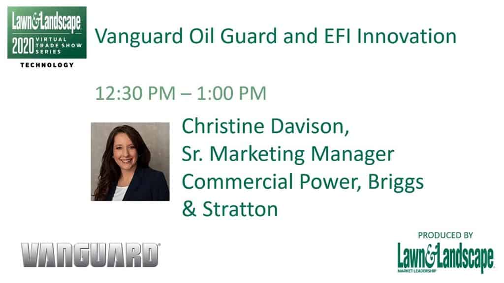 Vanguard Oil Guard and EFI Innovation - Lawn & Landscape