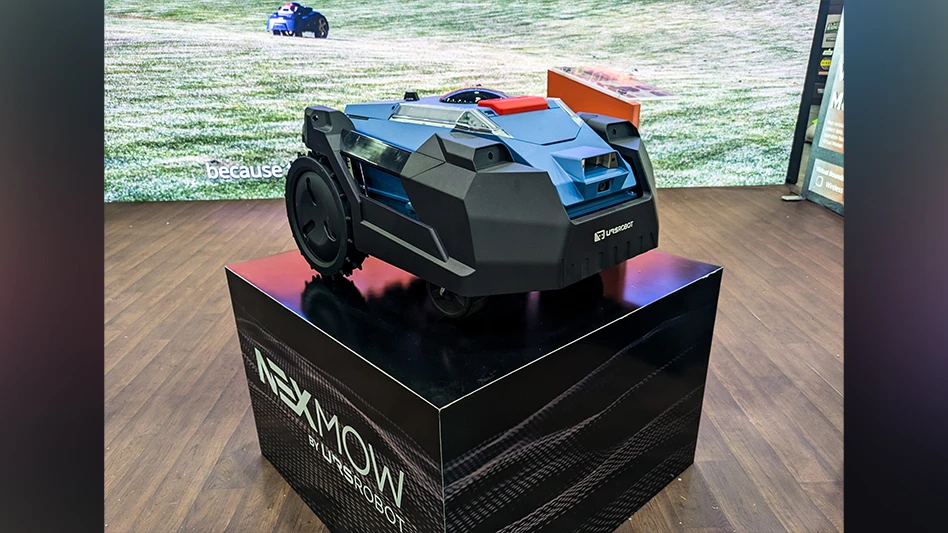 URSROBOT launches NEXMOW M2 at Equip - Lawn & Landscape