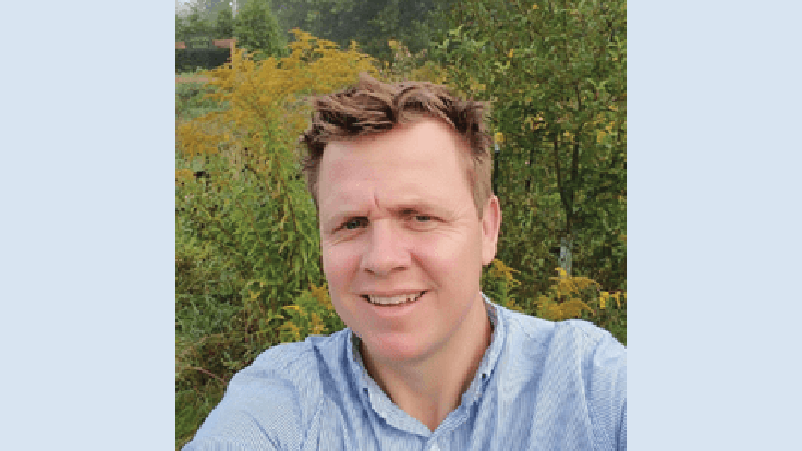 Zech Strauser, founder and president, Strauser Nature’s Helpers - Lawn ...